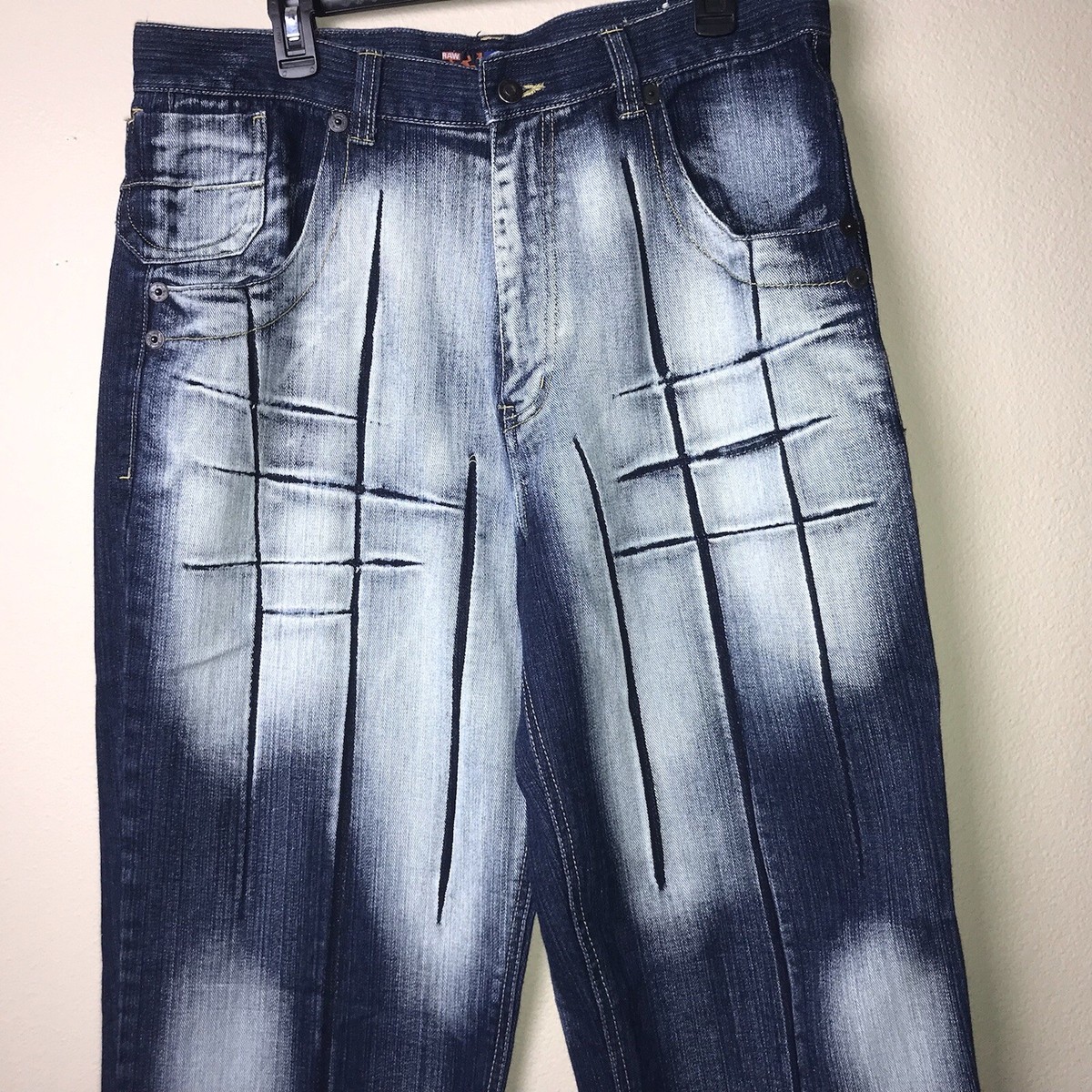 Textura Jeans Imvu HARSH AND CRUEL Three Dimensional Twisted Wave