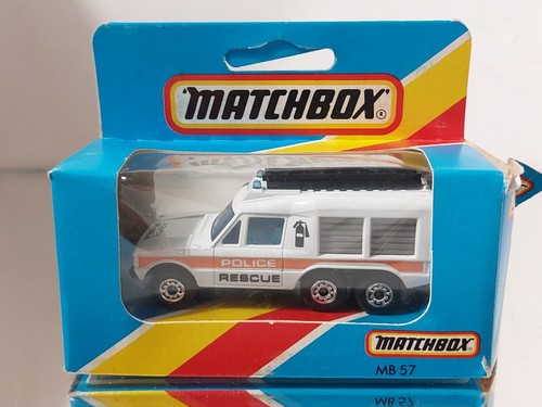 Matchbox 57 Carmichael Commando Police Rescue In Box | eBay