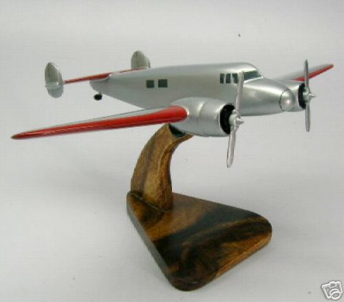 L-10-E Electra L10 Airplane Desktop Wood Model Regular Free Shipping | eBay