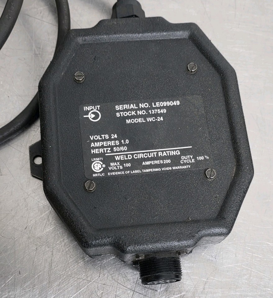 Miller WC-24 Weld Control Part 137549 #1 | eBay