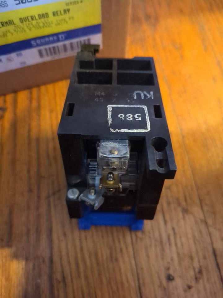 Square D Thermal Overload Relay 9065 MD-3 New In Box | eBay