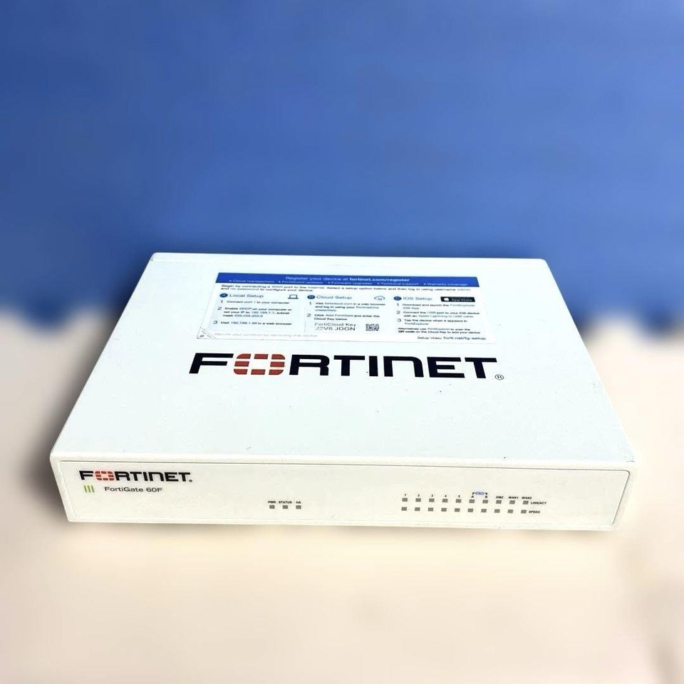 Fortinet FG-60F Fortigate-60F Network Security License Until 02/2026 ...