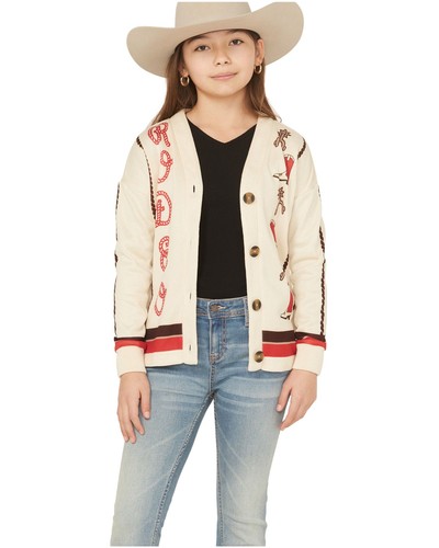 Cruel Girl Girls' Rodeo Novelty Cardigan - CWK8012001 | eBay