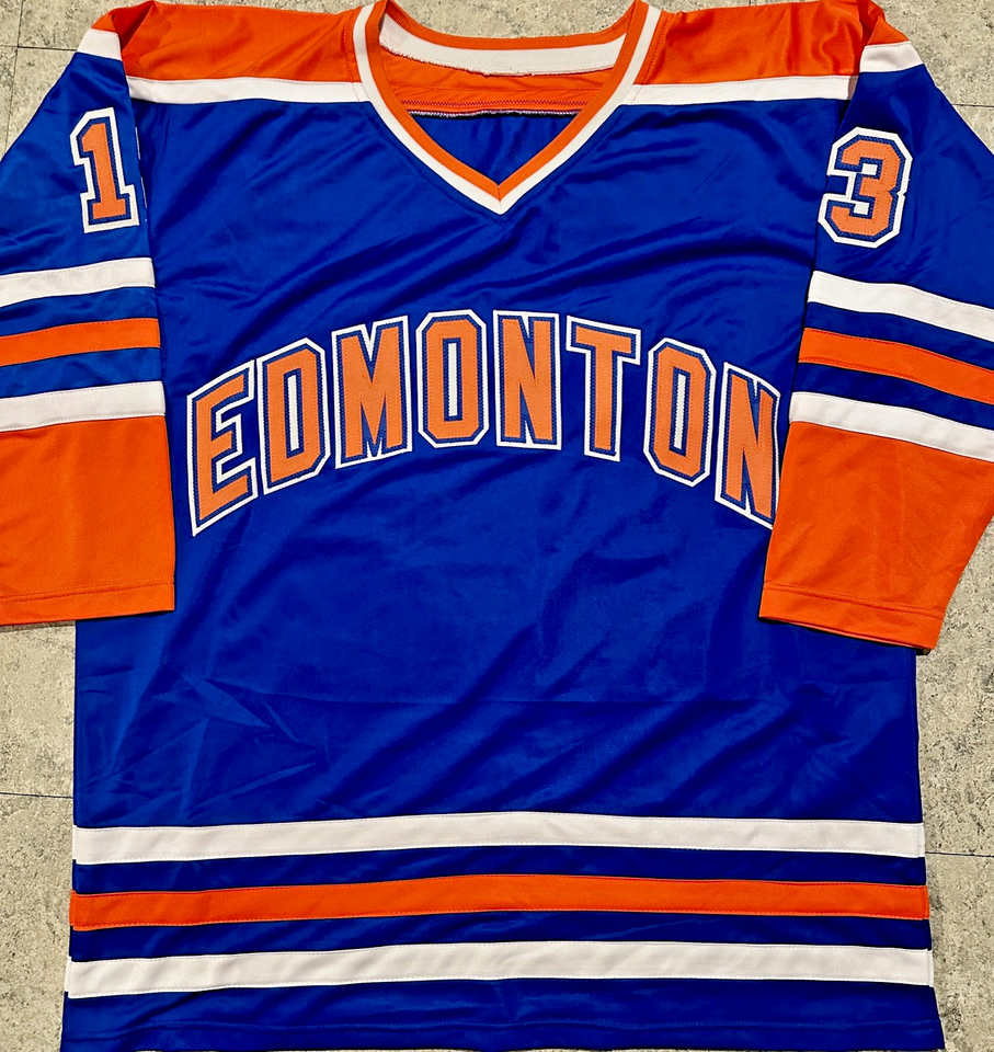 Ken Linseman Edmonton Oilers Autographed + Inscribed Style Jersey XL ...