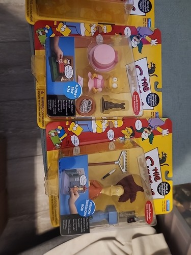 Simpsons World of Springfield Lot 7 Figures | eBay