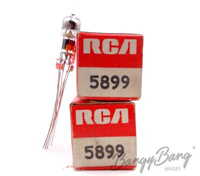 2 RCA 5899/CV477/CV475 Miniature RF/IF Pentode Valve- BangyBang Tubes ...