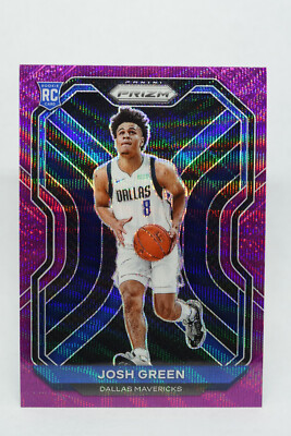 2020-21 NBA Panini Prizm Purple Wave Prizm Josh Green #274 Rookie RC ...