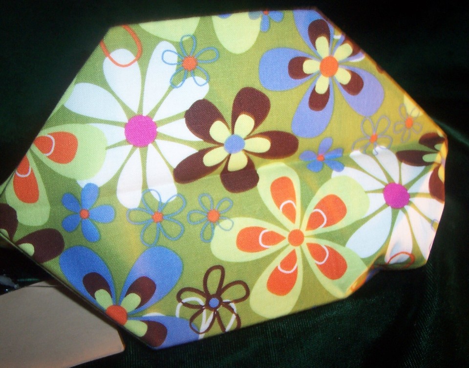 NEW Hawaiian FLOWER Vtg ZIP Makeup COSMETIC BAG Hilo Bay UNUSED ...