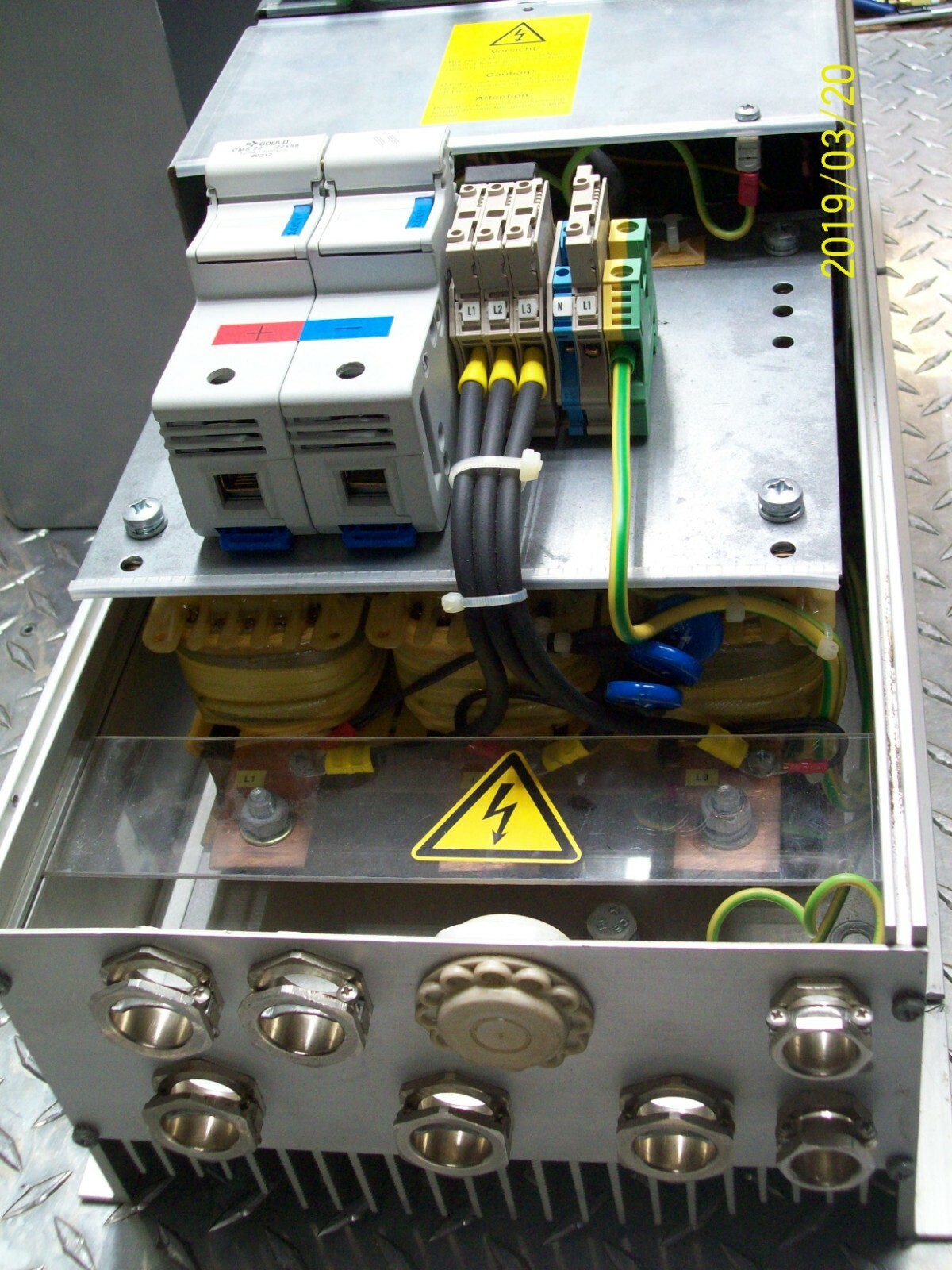 REVCON INVERTER DRIVE 3x440-480V EFF. MAX. 88A (460V) , SVC 70-460-1 ...