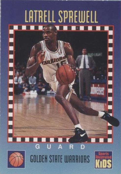 1994 Sports Illustrated for Kids Series 2 - Latrell Sprewell #295 for ...