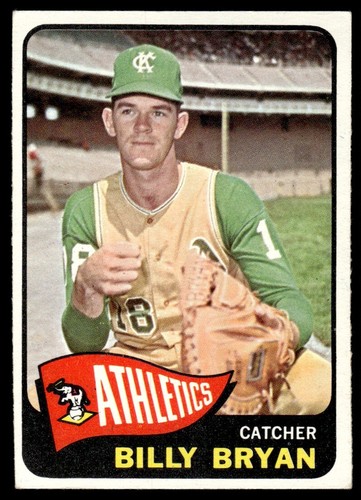 1965 Topps Billy Bryan Kansas City Athletics #51 | eBay