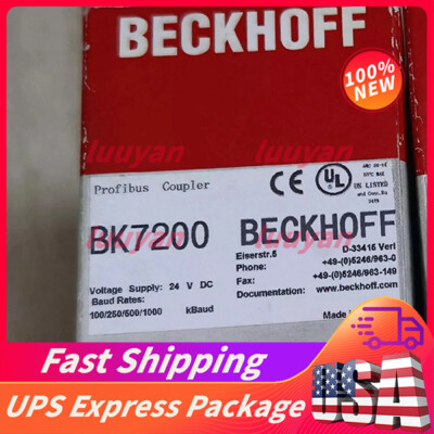 Brand New Beckhoff BK7200 CTNet Coupier Free Shipping | eBay