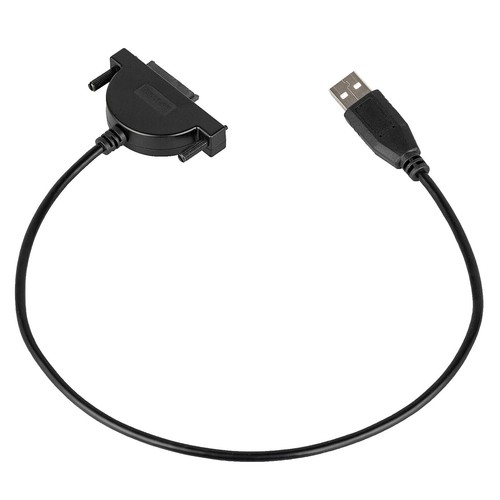 USB to SATA External Cable for Internal 9.5mm 12.7mm DVD CD Burner ...
