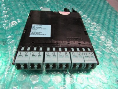 Corning ECM-UM12-05-93T 12 fiber LC Duplex to MTP Connector Module | eBay