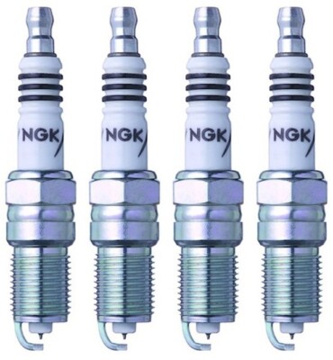 4 Pack New NGK Iridium IX Resistor Performance Power Spark Plugs TR6IX ...