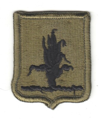 Army Patch: Nebraska National Guard Headquarters - subdued, merrowed ...