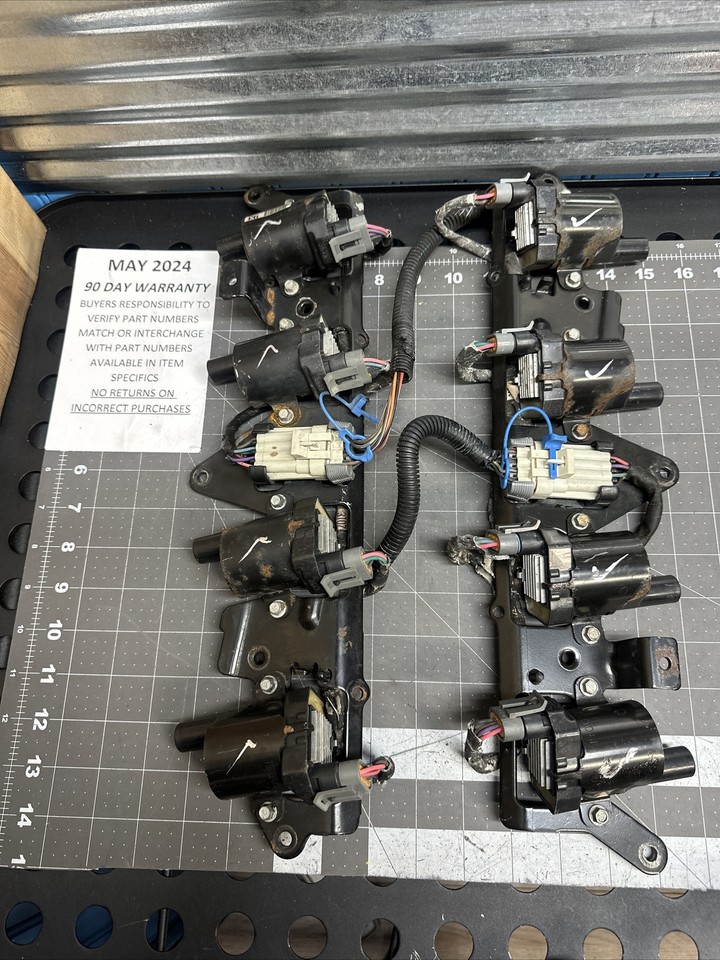 OEM GM 4.8 5.3 6.0 LS LS1 LS2 HEAT SINK IGNITION COIL PACK SET 19005218 ...