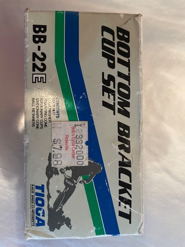 NOS Tioga BB-22E 28-T Bottom Bracket Cup Set for single piece cranks | eBay