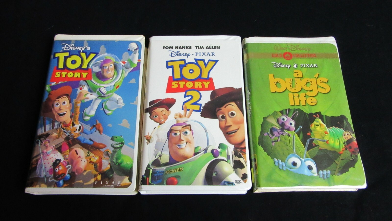 Disney/Pixar Collection-Toy Story 1 & 2 and A Bug’s Life-VHS-Lot of 3 ...