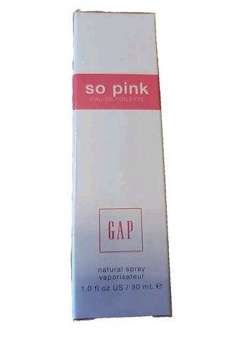 Gap So Pink Eau de Toilette Natural Spray 1 fl oz New Sealed Rare | eBay