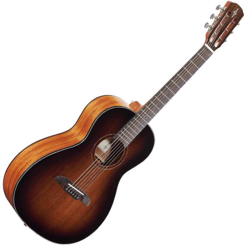 Alvarez AP66 Shadowburst Artist Series All Mahogany Parlor Guitar ...