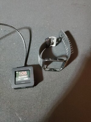 Fitbit Blaze FB502 Smart Fitness Watch Large Black Band & Charger ...