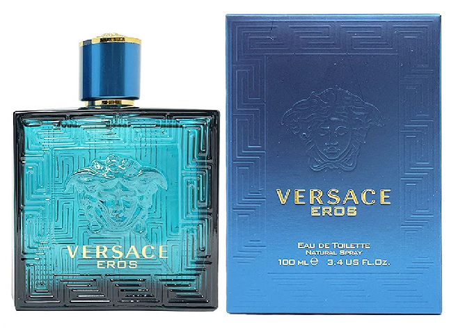 Versace Eros Eau De Toilette Cologne 3.4 oz Men's New Sealed In Box | eBay