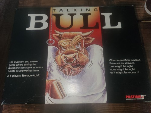Rare Talking Bull Game EUC 100% Complete | eBay