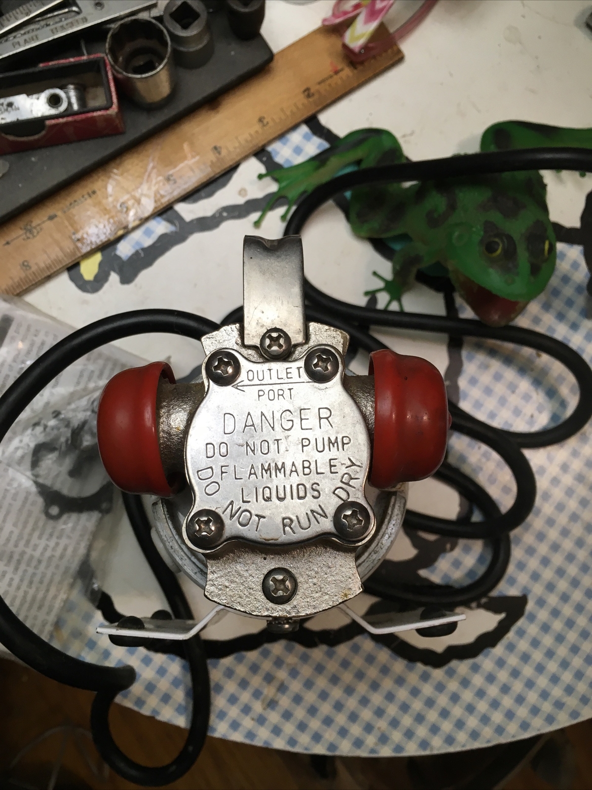 Dayton 1P579F Water Pump Motor ER-14 115VAC 1.6Amps Self Priming 3/4 ...