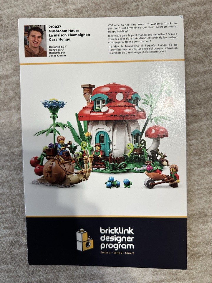 LEGO Bricklink Mushroom House 910037 (BOX ONLY NO PIECES) | eBay