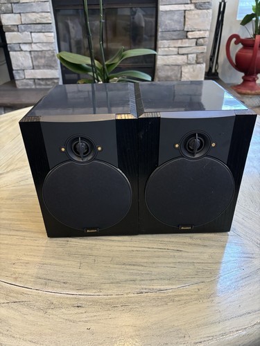 Boston Acoustics VR-M50 Black Bookshelf Speakers - Monitor - Home ...