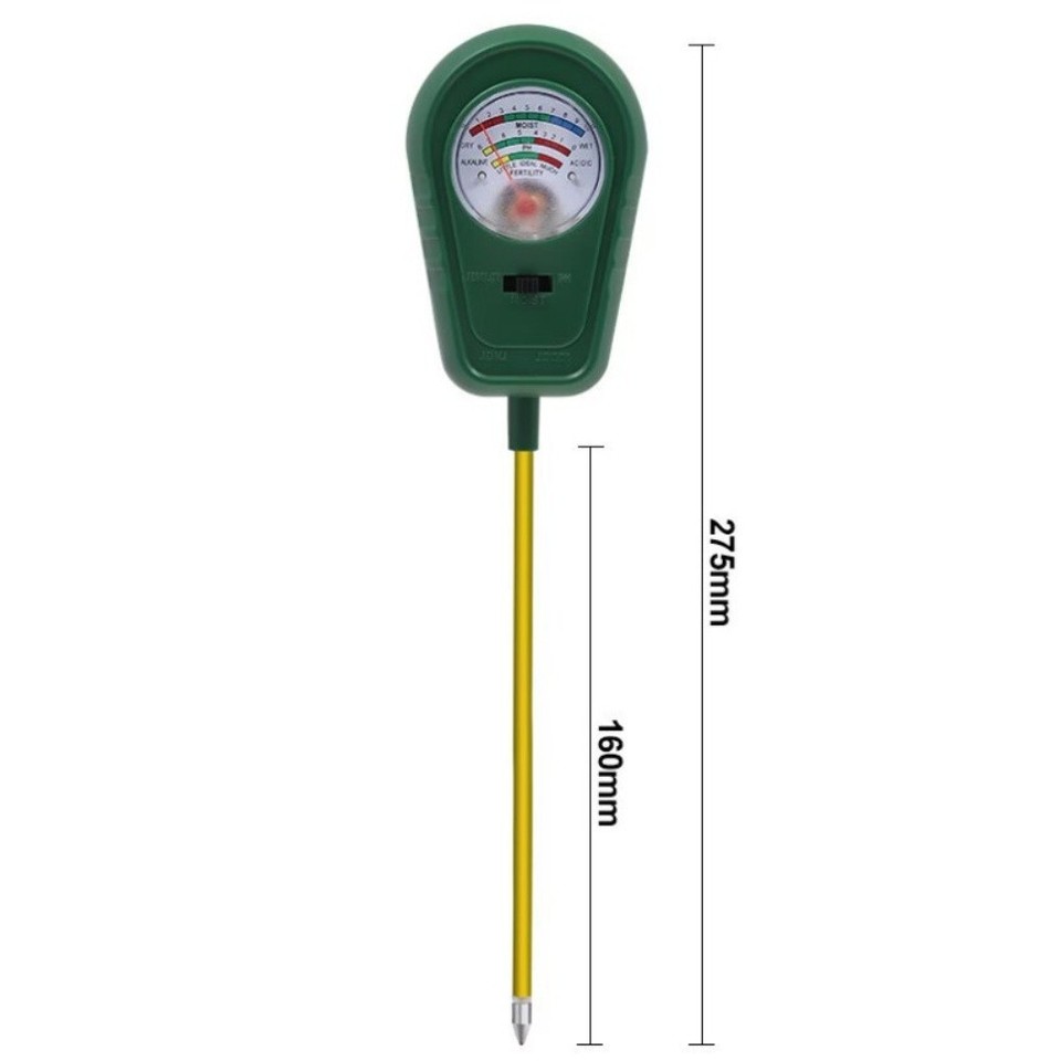 Soil Tester Soil-only Testing Measures Moisture PH Fertility Long ...