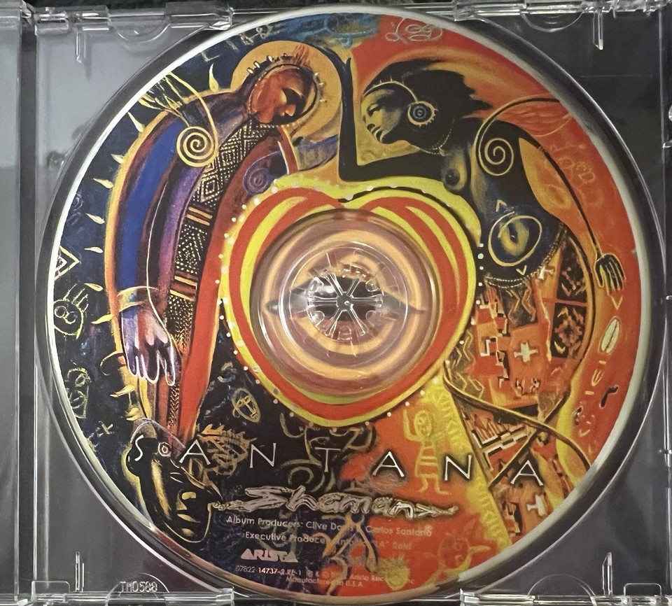 ‘Shaman’ by Santana (CD 2002 Arista Bandlink) Seal, Musiq, Dido, Macy ...