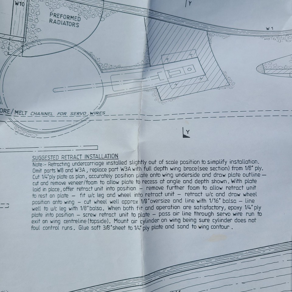 Aerotech Models Balsa Wood RC Scale Bearcat 50" Span .40-.60 Eng NOS ...