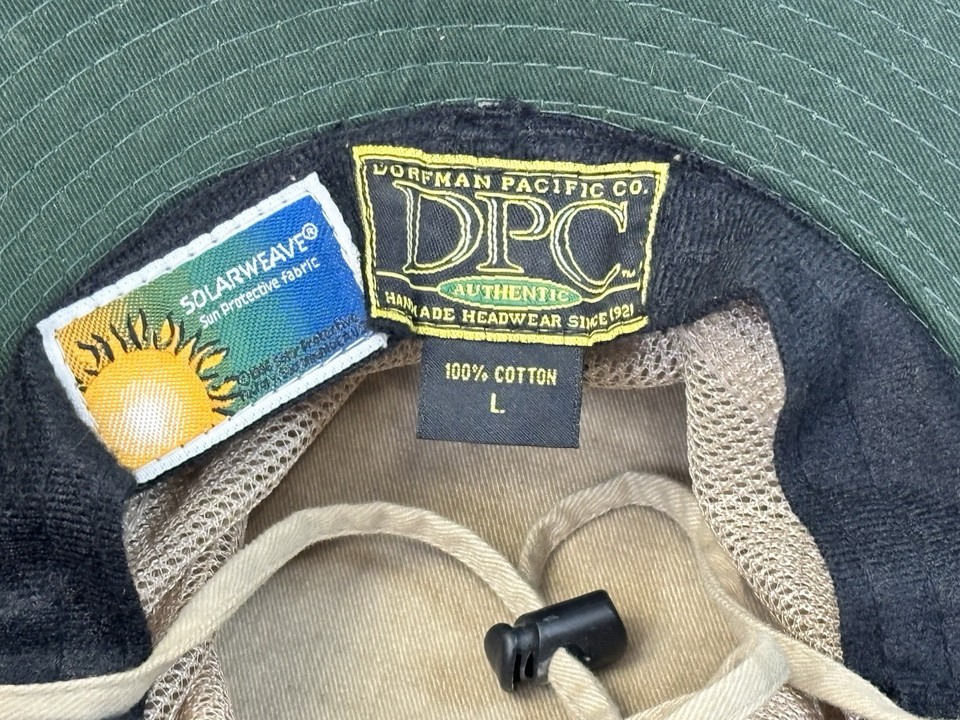Dorfman Pacific DPC Solarweave Khaki Mesh Sun Hat Outdoor Garden Size ...