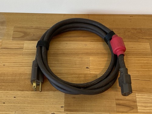 AudioQuest AC12 2m Vintage Brown Power Cord Cable w/ RF Stopper ~ 2 ...