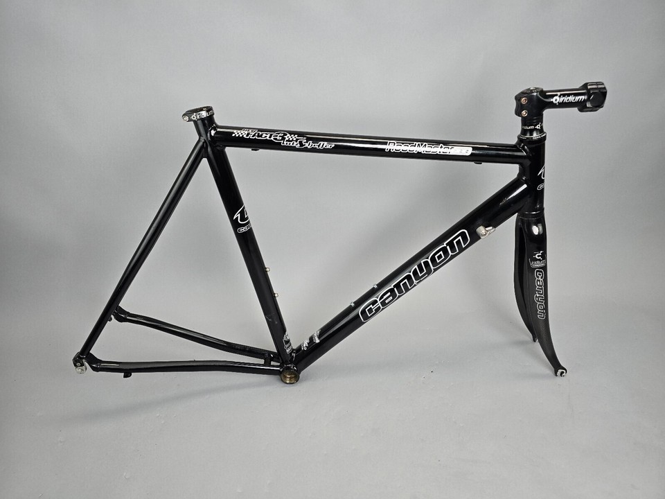 Rahmen Set Canyon Roadmaster Pro Schwarz 58 cm Aluminium vintage frame ...