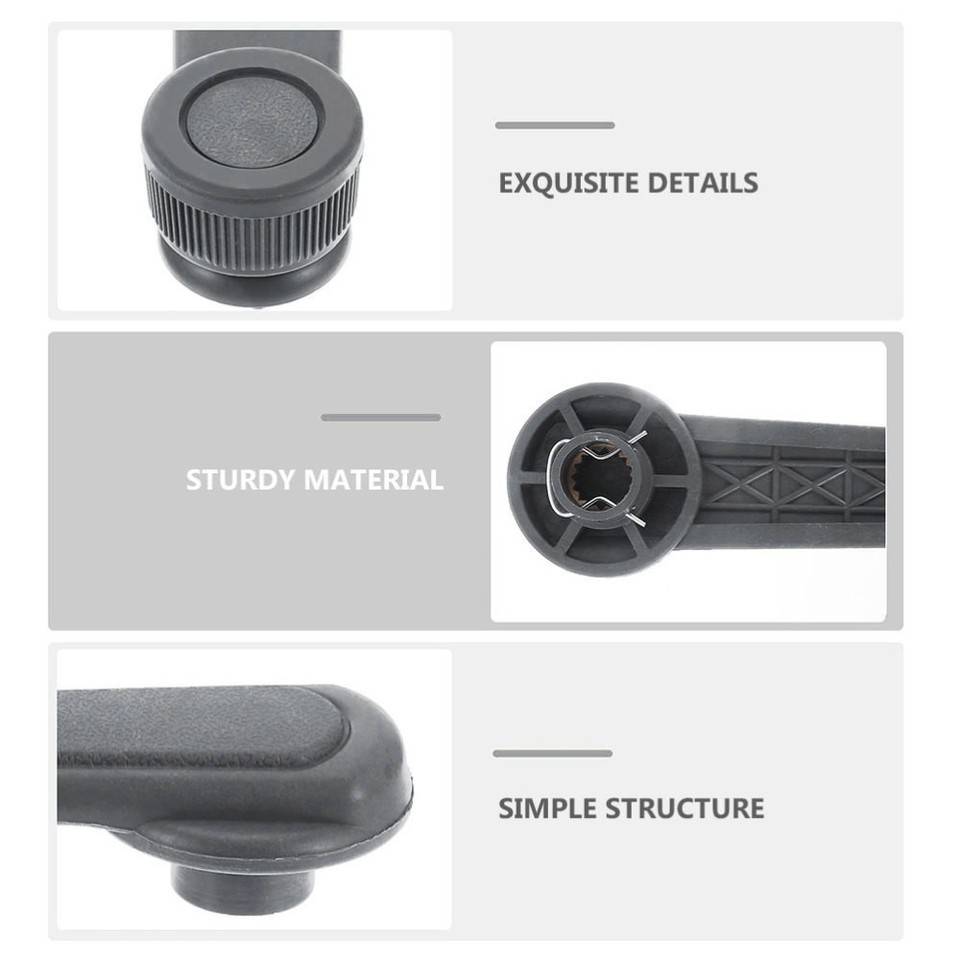 2 Pcs Window Handle Replacement Universal Car Winder Crank Riser | eBay ...