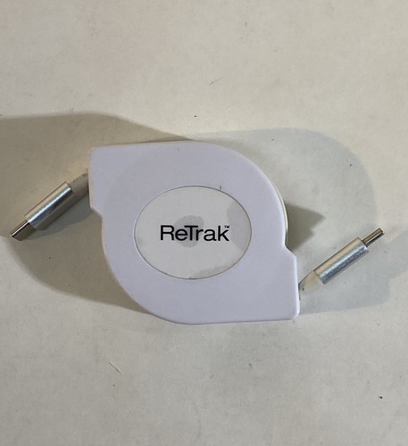 Retrak USB-C Laptop Charger - 61W 6ft. Retractable Charger Cable | eBay
