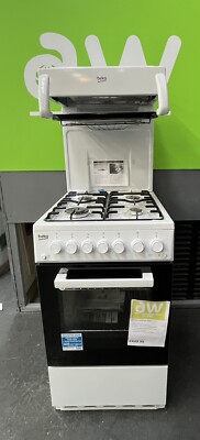 Gas Cooker Beko KA52NEW 50cm Freestanding Eye Level - Free Local ...