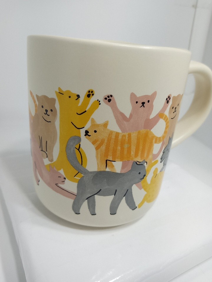 CAT PERSON COFFEE MUG. CAT PERSON MUG. CAT LOVERS DECO MUG. B344 | eBay