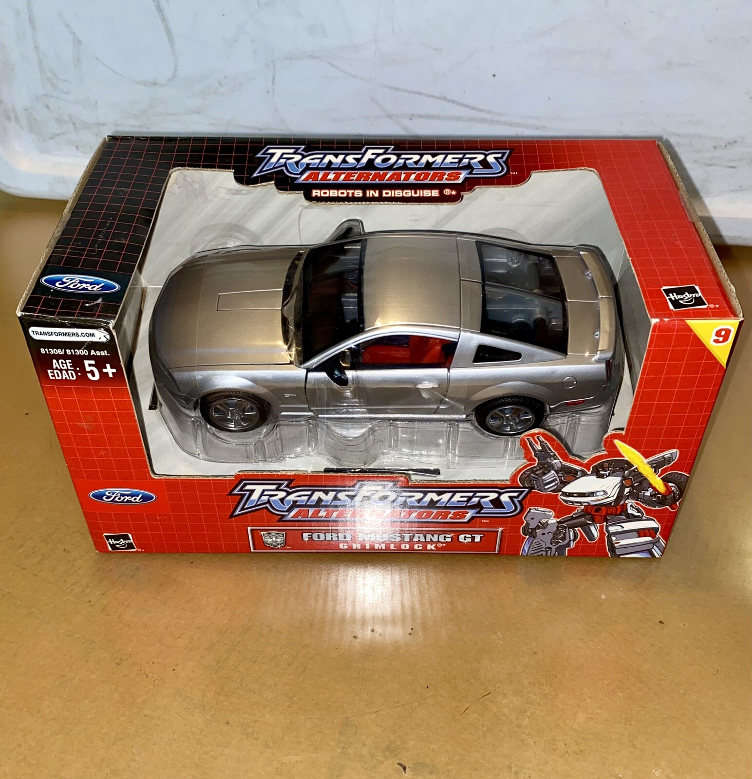 Hasbro Transformers Alternators Ford Mustang Gt Grimlock Action Figure ...