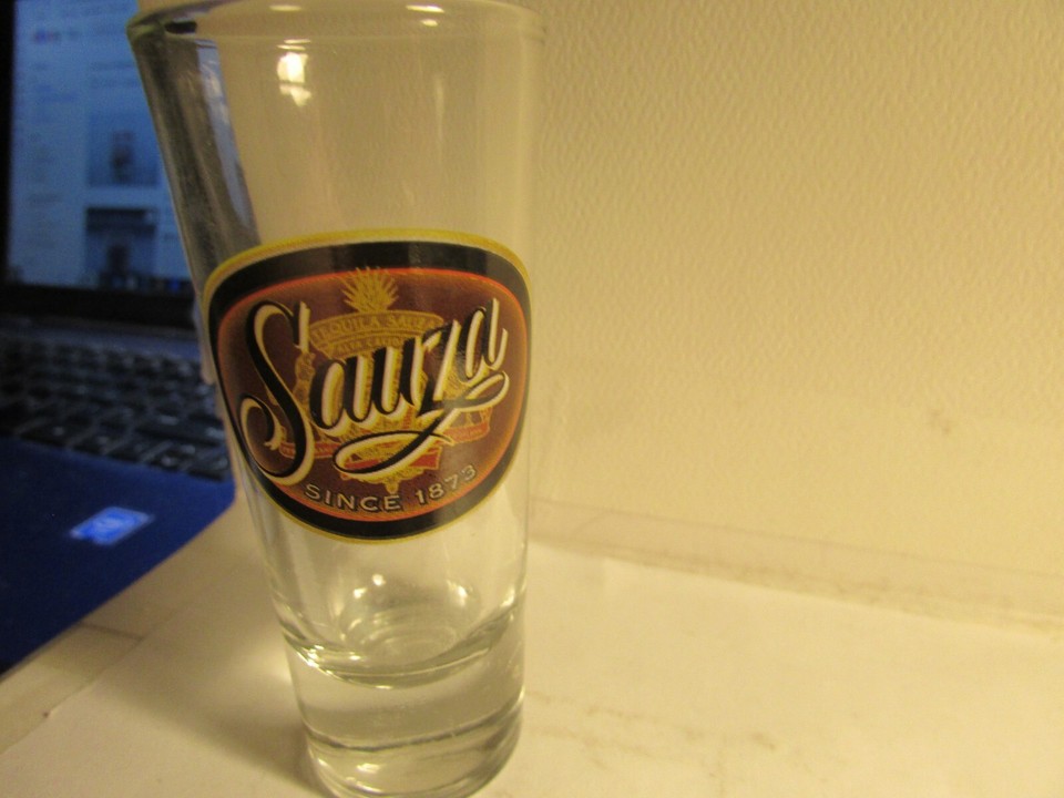 Sauza Tequila -since 1873 -tequila style shotglass-3 1/2 " tapered ...