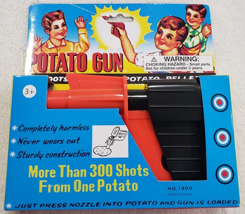 New Potato Gun Spud Shooter Blaster Novelty Classic Childrens Toy | eBay