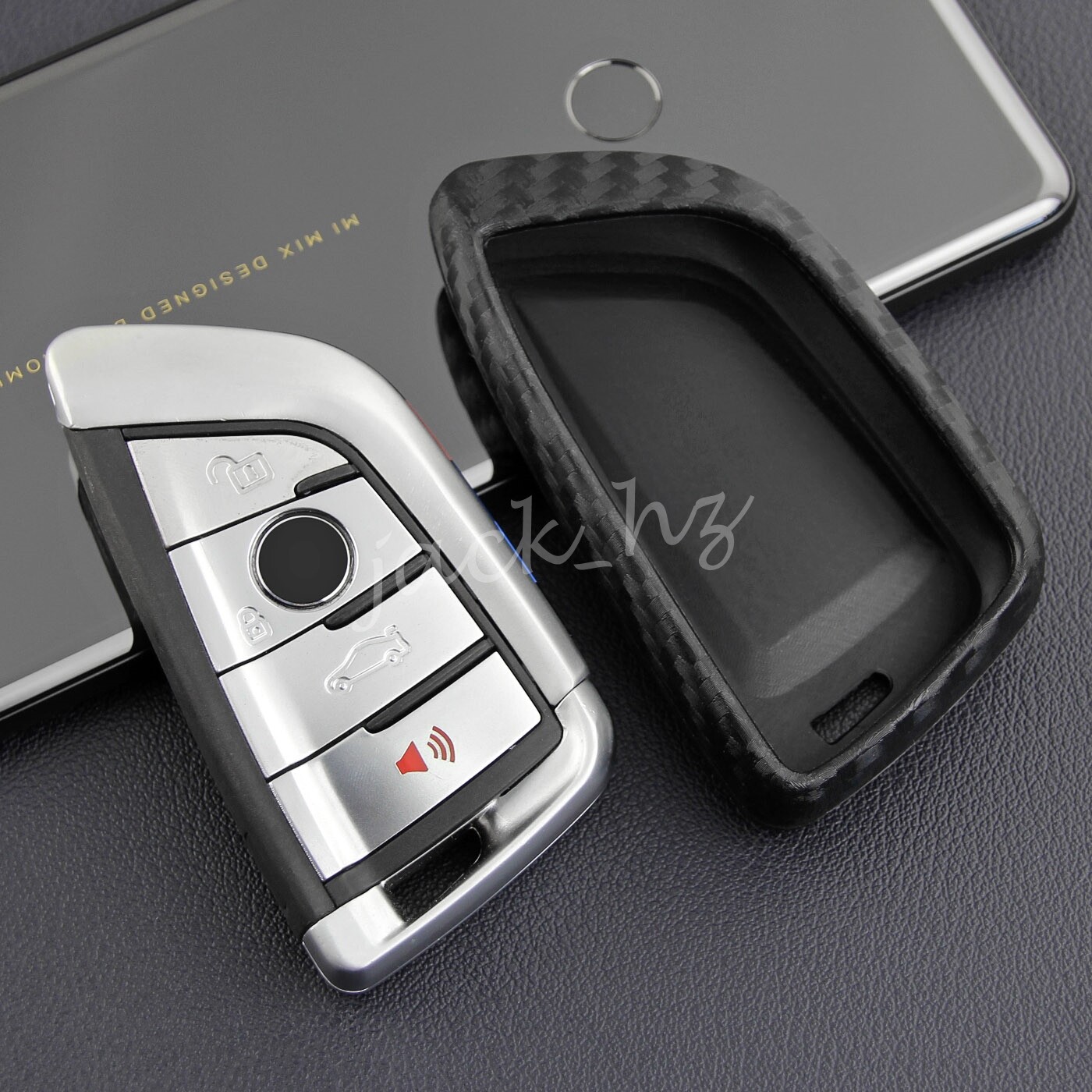 Key Fob Case Cover Accessories For BMW G20 G30 G32 F48 F39 G01 G05 G07 ...