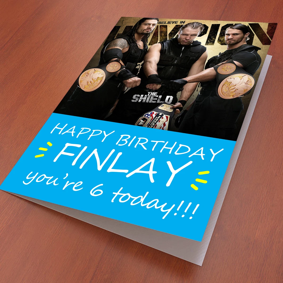 The Shield Wwe Happy Birthday