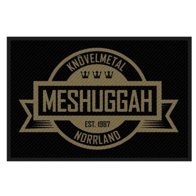 MESHUGGAH crest official patch | eBay