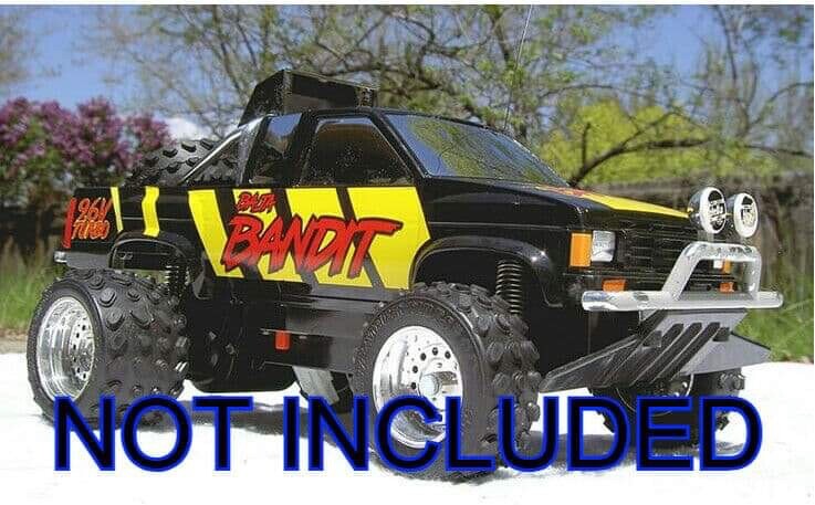 TYCO R/C 9.6v Baja Bandit Decals!! Taiyo/Tyco Body Shell Sticker Set ...