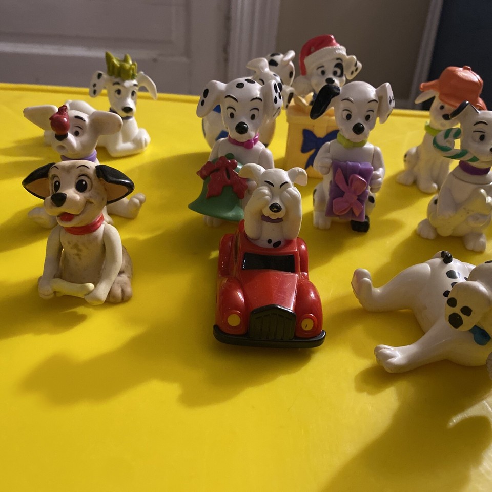 Lot of 15 101 Dalmatian Puppy Dogs Toys Disney Play Figures Plastic | eBay