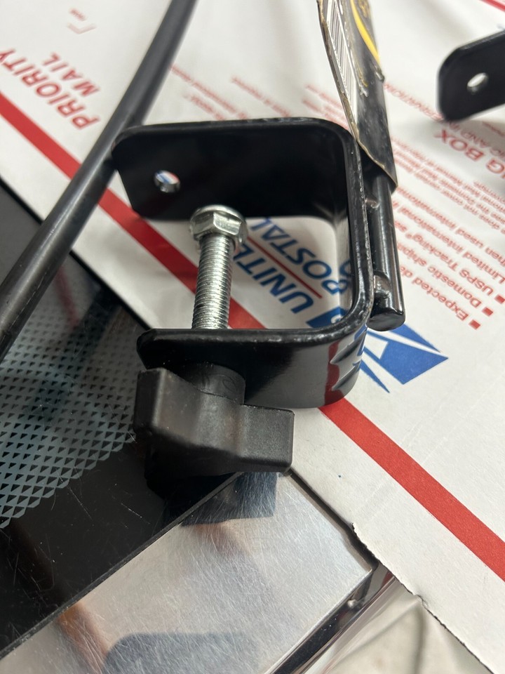 More Birds 33" Clamp-On Metal Deck Mount Hook 33" Bird Feeder Plant ...